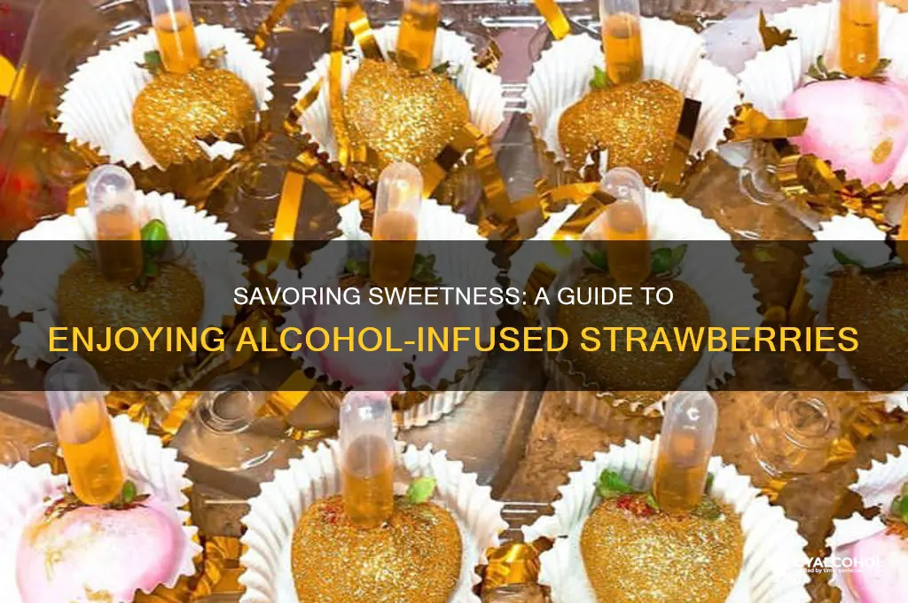 Savoring Sweetness: A Guide To Enjoying Alcohol-Infused Strawberries ...