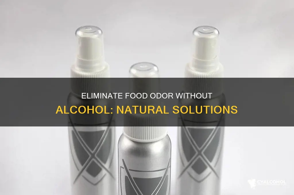 Eliminate Food Odor Without Alcohol: Natural Solutions | CyAlcohol