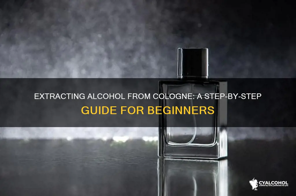 Extracting Alcohol From Cologne: A Step-By-Step Guide For Beginners ...