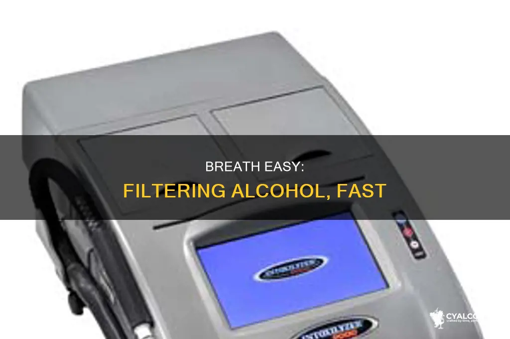 Breath Easy: Filtering Alcohol, Fast | CyAlcohol