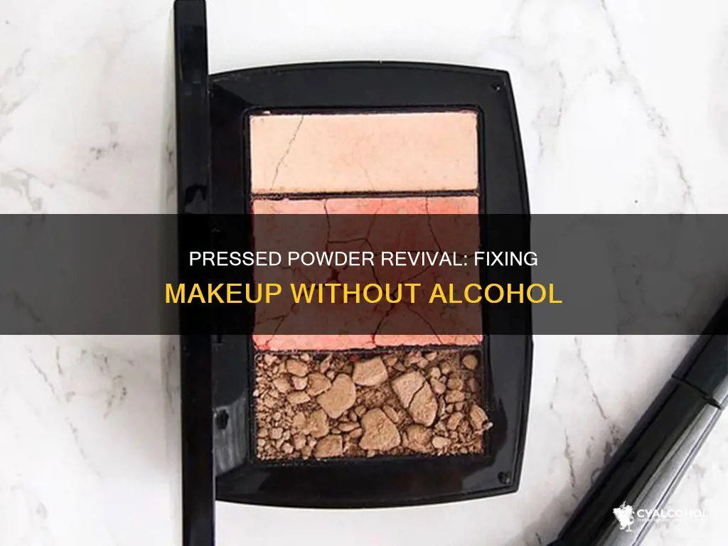 Pressed Powder Revival: Fixing Makeup Without Alcohol | CyAlcohol