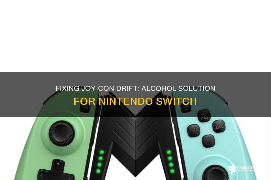 Fixing Joy-Con Drift: Alcohol Solution For Nintendo Switch | CyAlcohol
