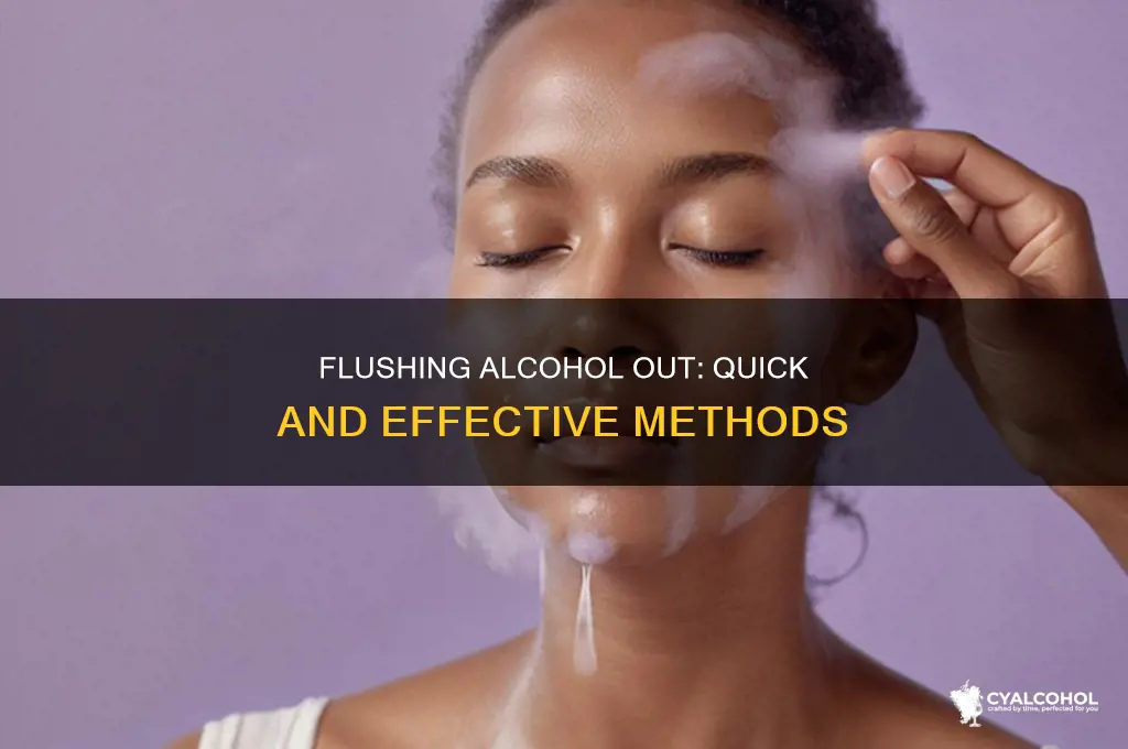 Flushing Alcohol Out: Quick And Effective Methods | CyAlcohol
