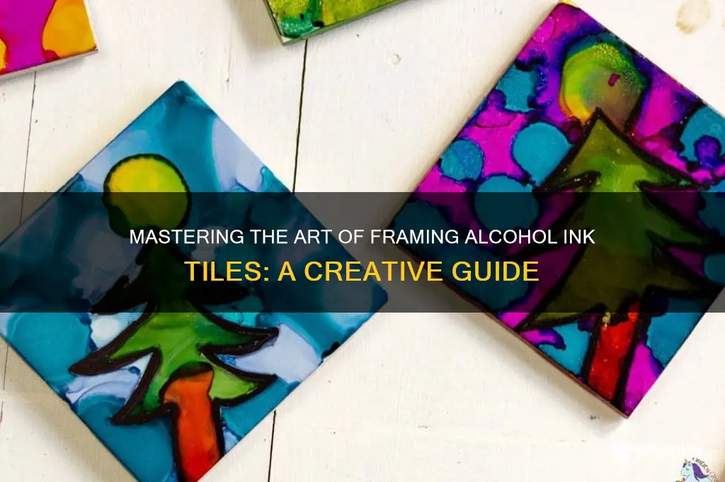 Mastering The Art Of Framing Alcohol Ink Tiles: A Creative Guide ...