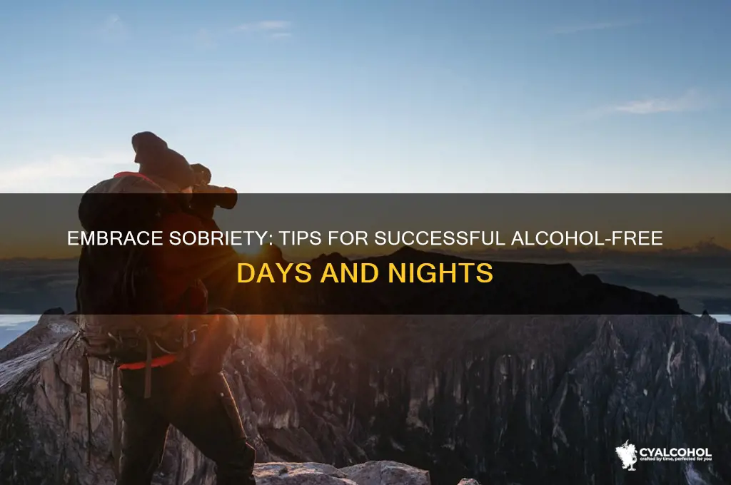 Embrace Sobriety: Tips For Successful Alcohol-Free Days And Nights ...