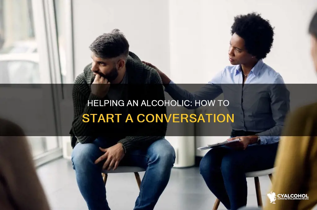 Helping An Alcoholic: How To Start A Conversation | CyAlcohol