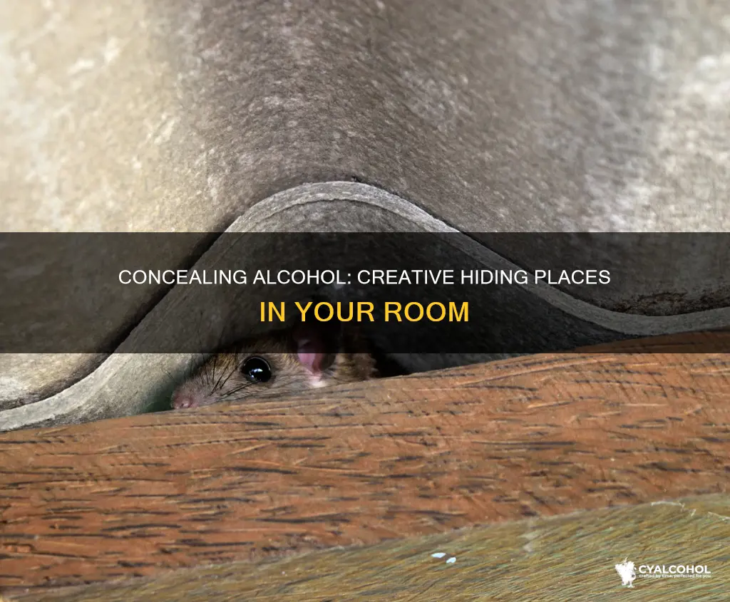 Concealing Alcohol: Creative Hiding Places In Your Room | CyAlcohol