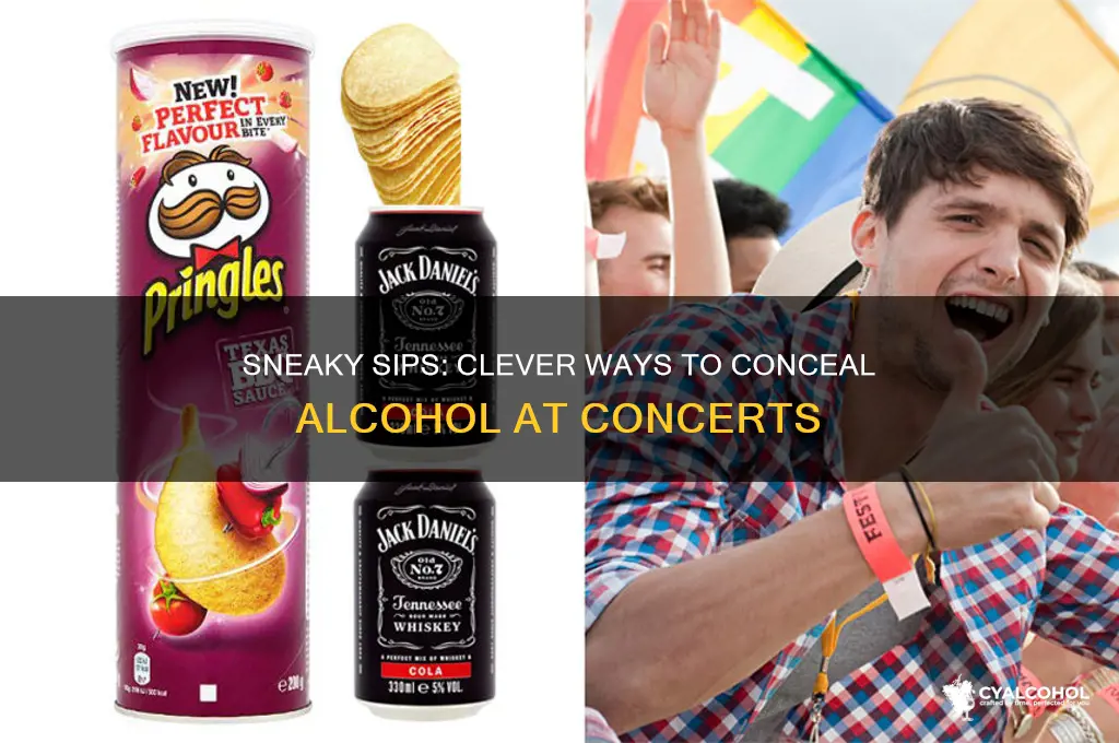 Sneaky Sips: Clever Ways To Conceal Alcohol At Concerts | CyAlcohol