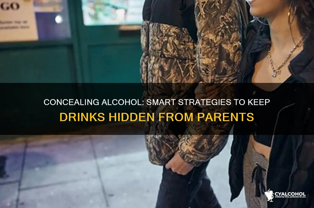 Concealing Alcohol: Smart Strategies To Keep Drinks Hidden From Parents ...