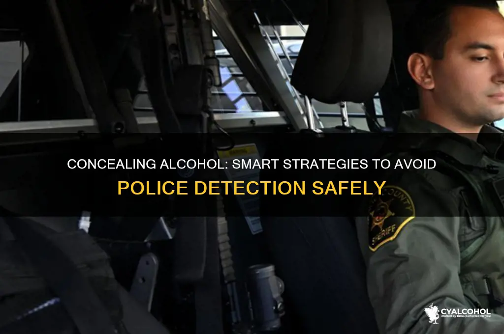 Concealing Alcohol: Smart Strategies To Avoid Police Detection Safely ...