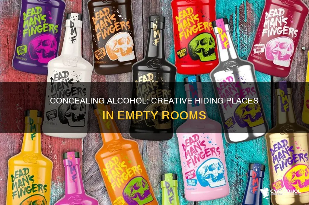 Concealing Alcohol: Creative Hiding Places In Empty Rooms | CyAlcohol
