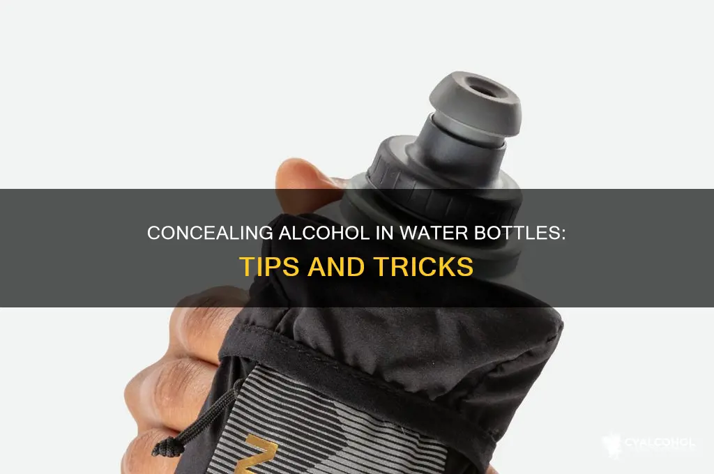Concealing Alcohol In Water Bottles: Tips And Tricks | CyAlcohol