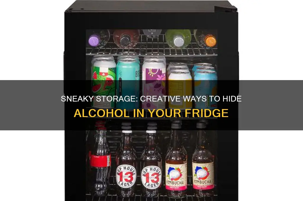 Sneaky Storage: Creative Ways To Hide Alcohol In Your Fridge | CyAlcohol