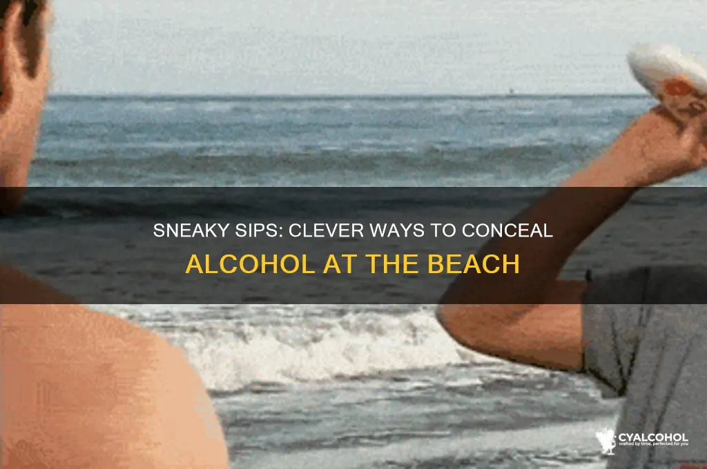 Sneaky Sips: Clever Ways To Conceal Alcohol At The Beach | CyAlcohol