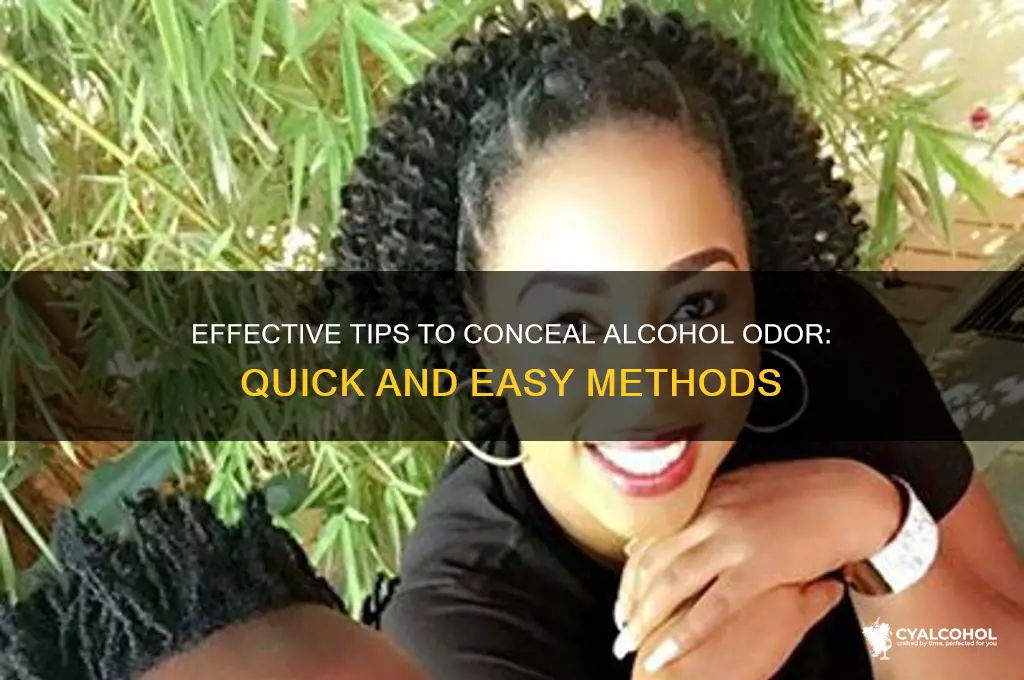Effective Tips To Conceal Alcohol Odor: Quick And Easy Methods | CyAlcohol