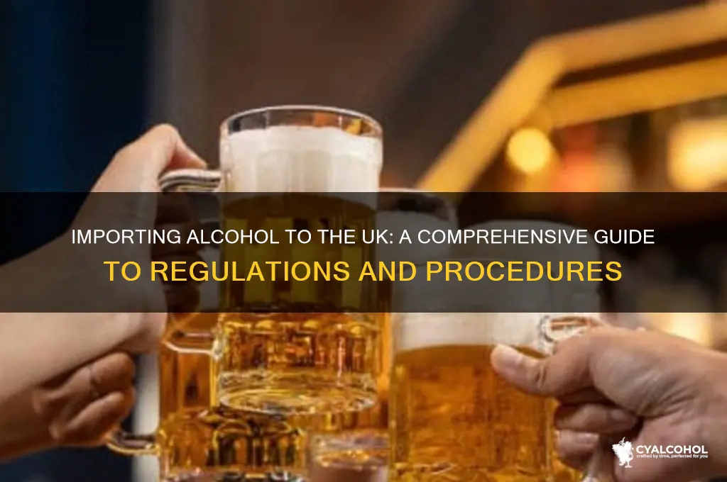 Importing Alcohol To The Uk: A Comprehensive Guide To Regulations And ...