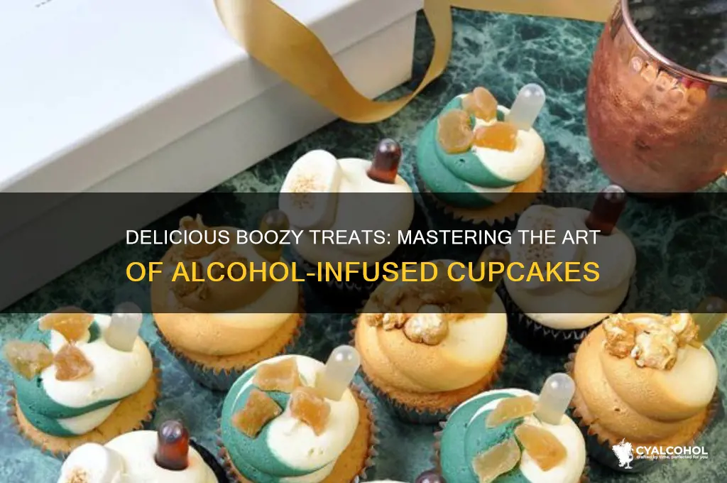 Delicious Boozy Treats: Mastering The Art Of Alcohol-Infused Cupcakes ...