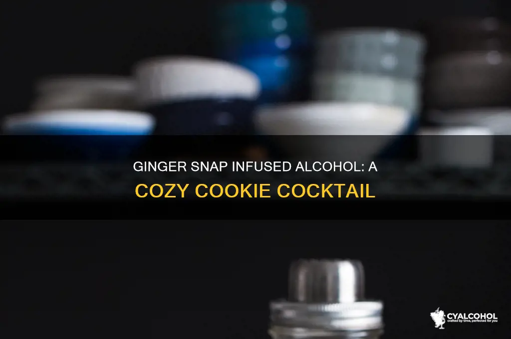 Ginger Snap Infused Alcohol: A Cozy Cookie Cocktail | CyAlcohol