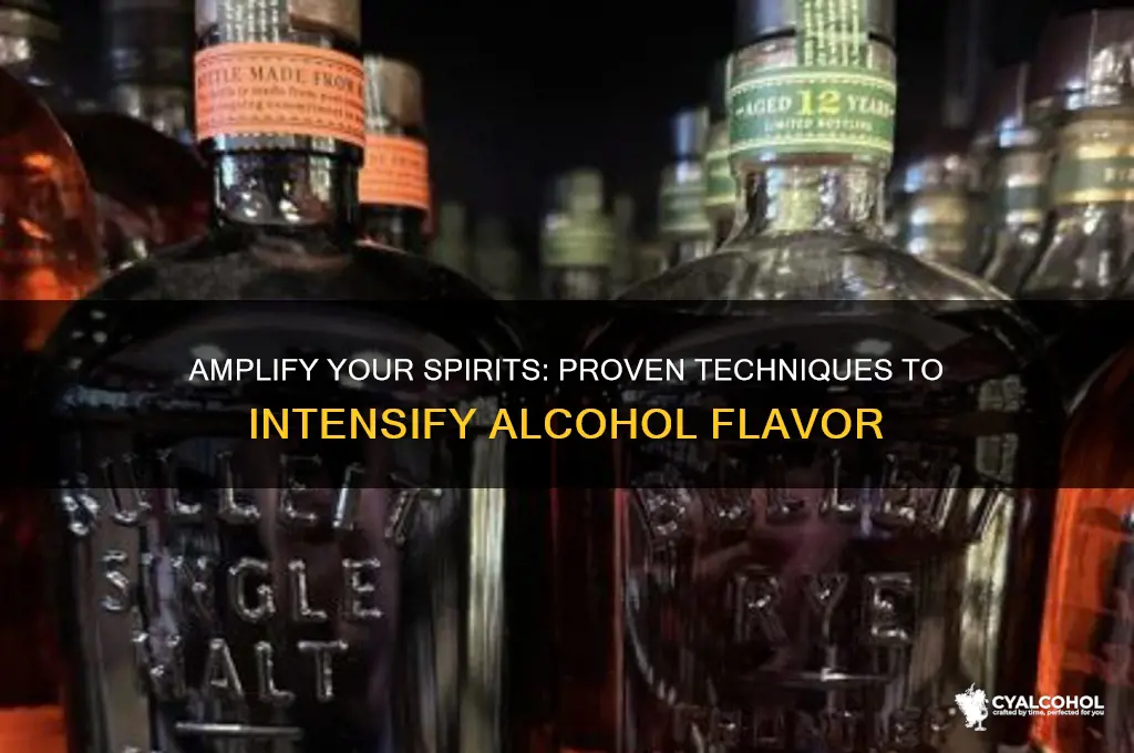 Amplify Your Spirits: Proven Techniques To Intensify Alcohol Flavor ...