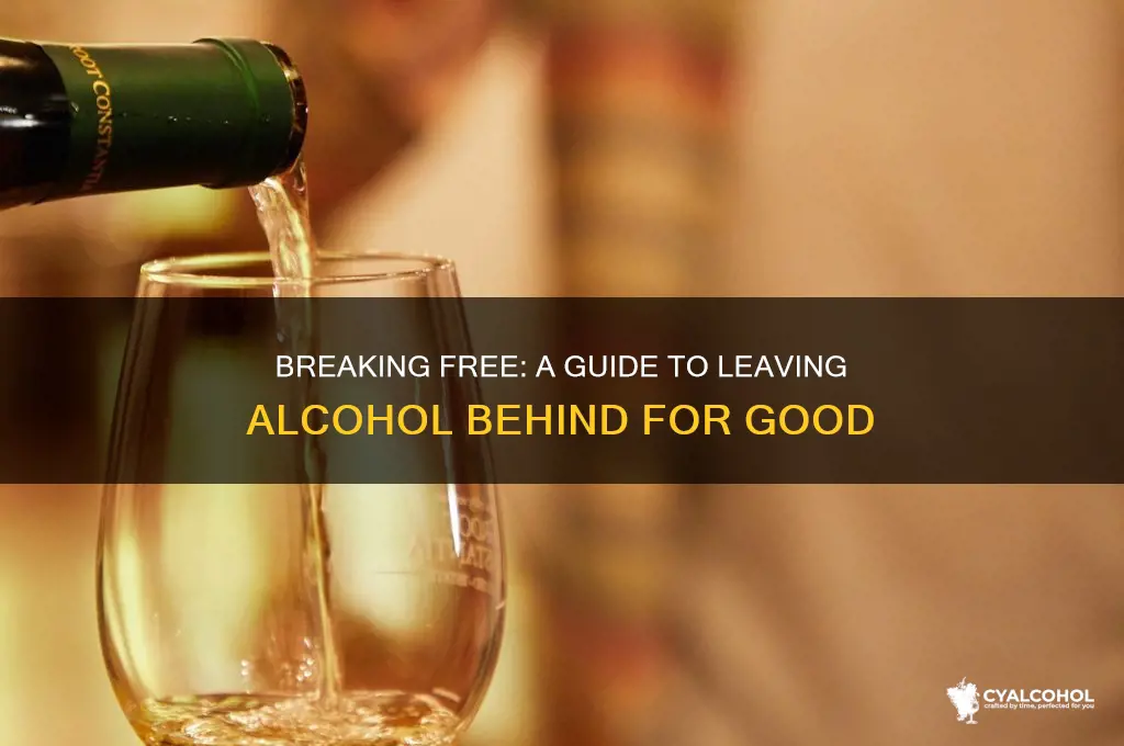 Breaking Free: A Guide To Leaving Alcohol Behind For Good | CyAlcohol