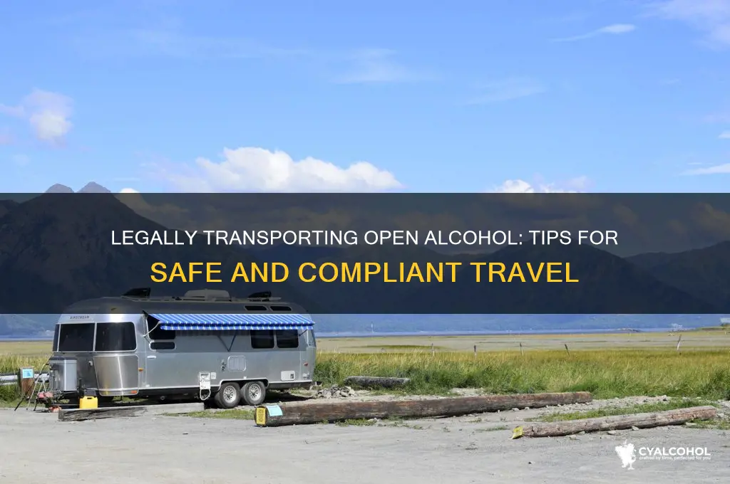 Legally Transporting Open Alcohol: Tips For Safe And Compliant Travel ...