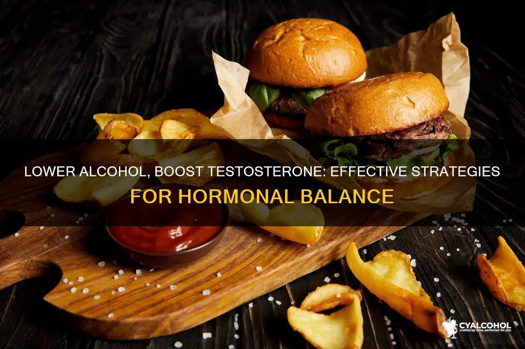 Lower Alcohol, Boost Testosterone: Effective Strategies For Hormonal ...