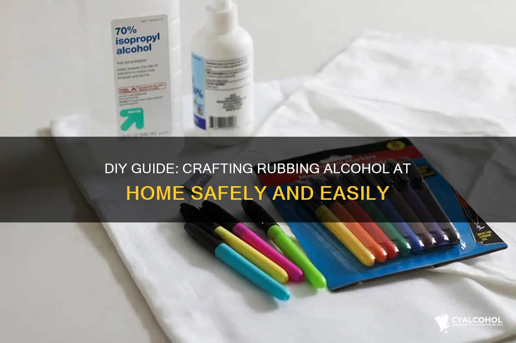 Diy Guide: Crafting Rubbing Alcohol At Home Safely And Easily | CyAlcohol