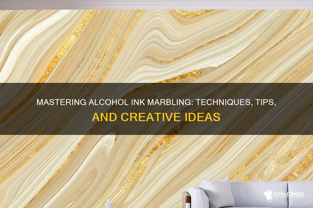 Mastering Alcohol Ink Marbling: Techniques, Tips, And Creative Ideas ...
