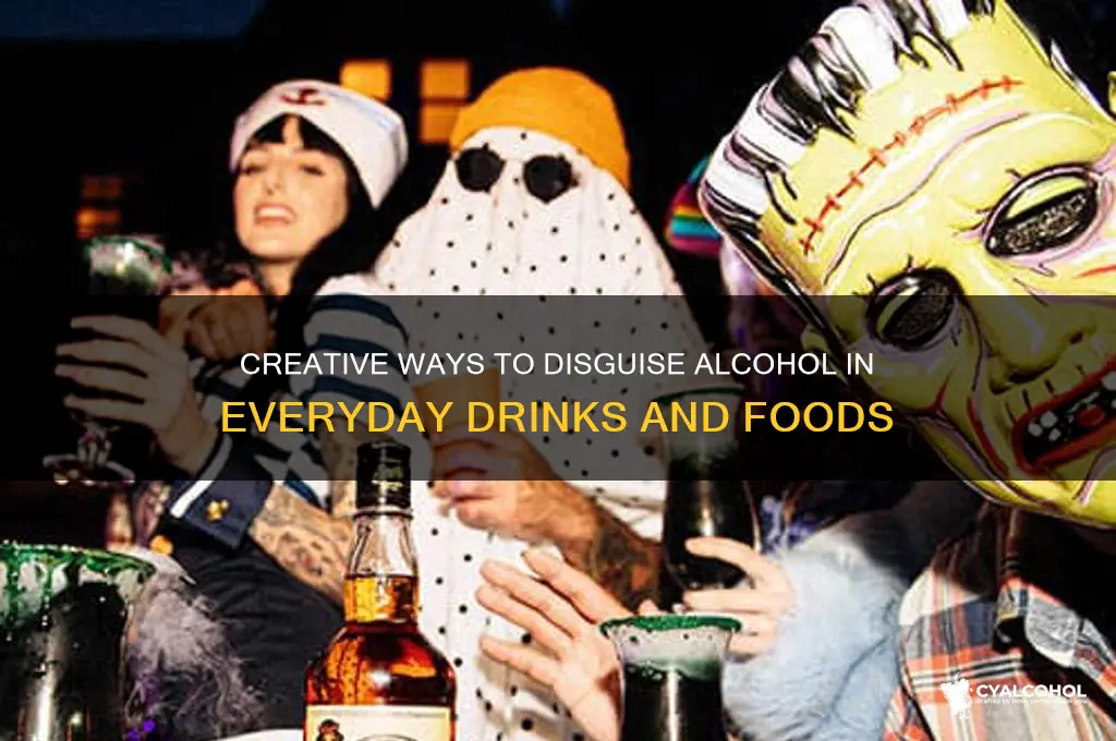 Creative Ways To Disguise Alcohol In Everyday Drinks And Foods | CyAlcohol