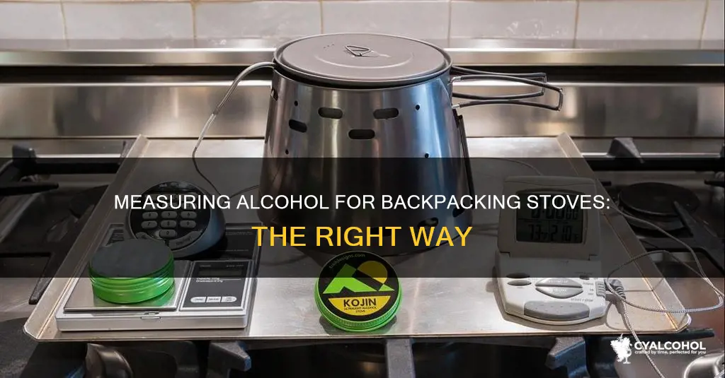 Measuring Alcohol For Backpacking Stoves: The Right Way | CyAlcohol