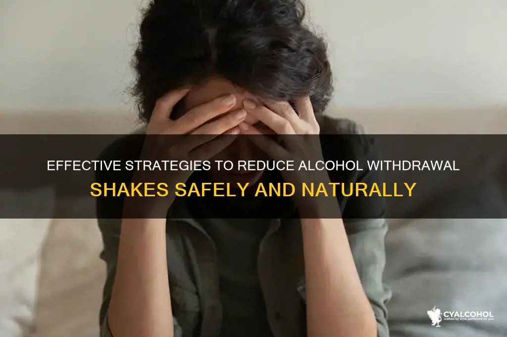 Effective Strategies To Reduce Alcohol Withdrawal Shakes Safely And ...
