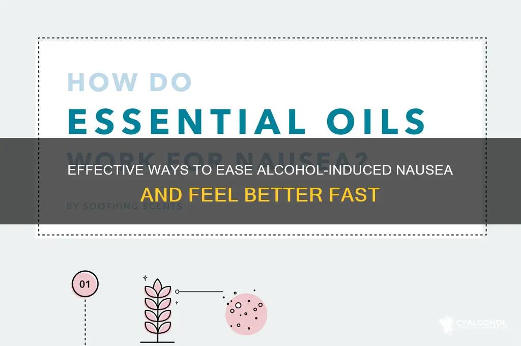Effective Ways To Ease Alcohol-Induced Nausea And Feel Better Fast ...