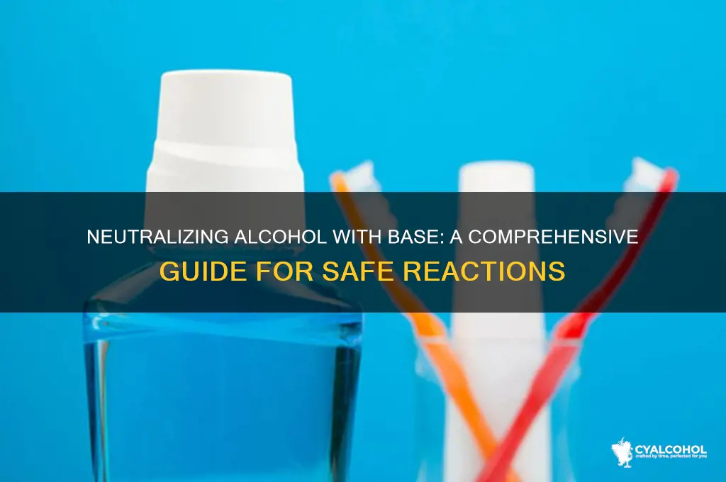 Neutralizing Alcohol With Base: A Comprehensive Guide For Safe ...