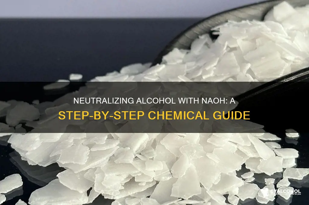 Neutralizing Alcohol With Naoh: A Step-By-Step Chemical Guide | CyAlcohol
