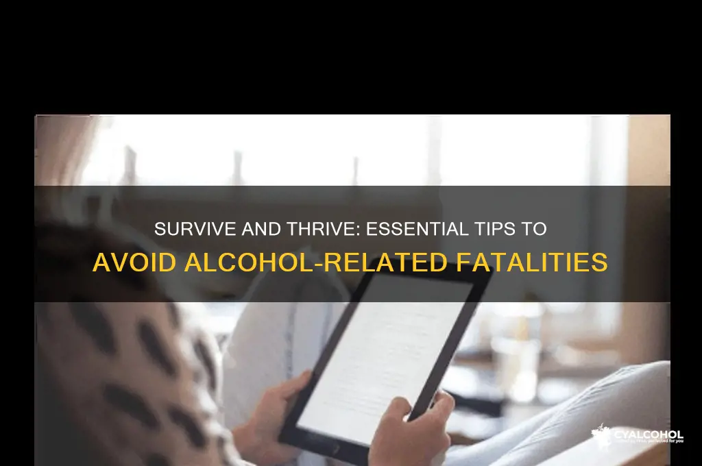 Survive And Thrive: Essential Tips To Avoid Alcohol-Related Fatalities ...