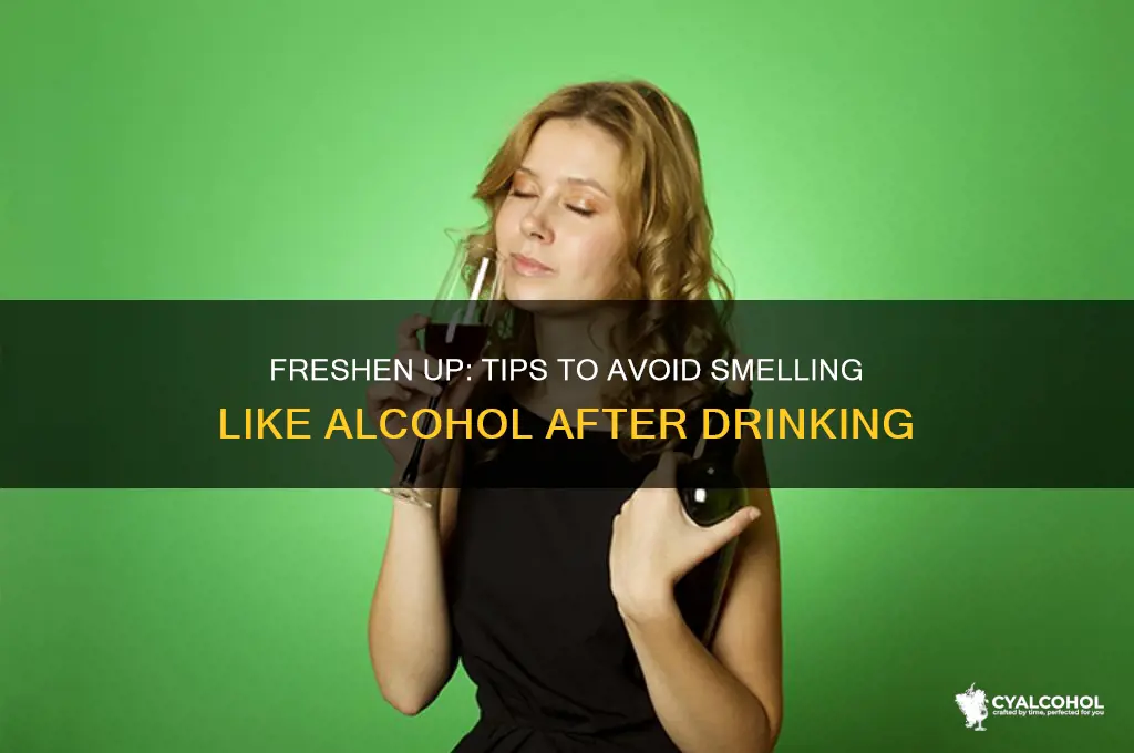 Freshen Up: Tips To Avoid Smelling Like Alcohol After Drinking | CyAlcohol