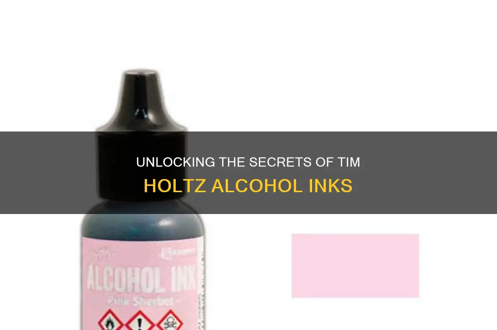 Unlocking The Secrets Of Tim Holtz Alcohol Inks | CyAlcohol
