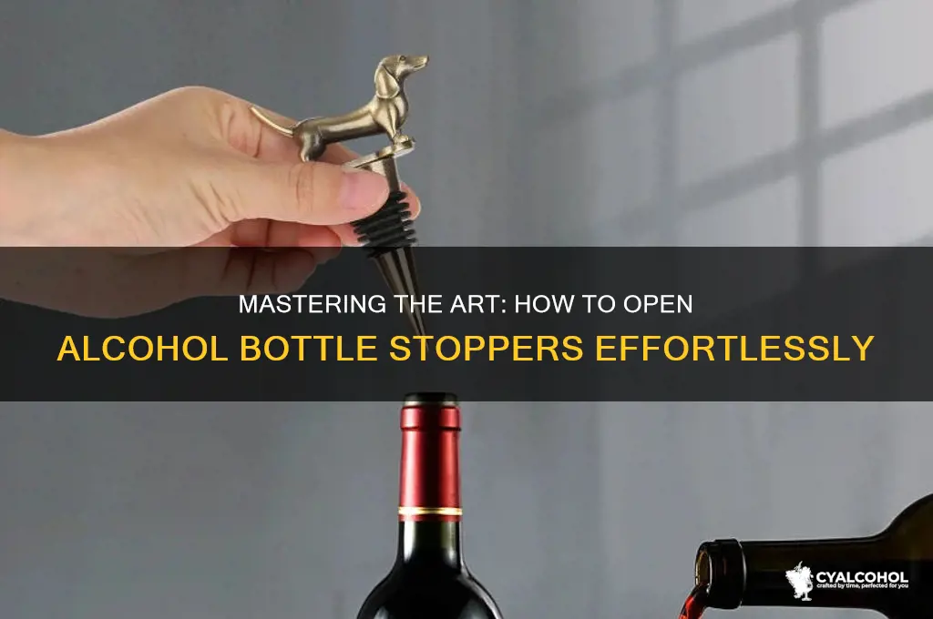 Mastering The Art: How To Open Alcohol Bottle Stoppers Effortlessly ...