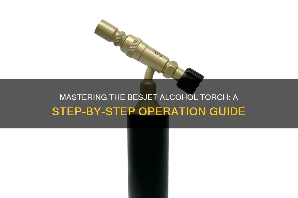 Mastering The Besjet Alcohol Torch: A Step-By-Step Operation Guide ...