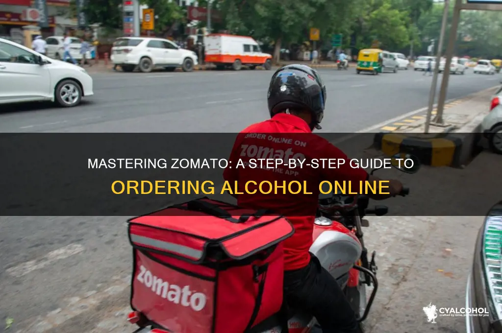 Mastering Zomato: A Step-By-Step Guide To Ordering Alcohol Online ...
