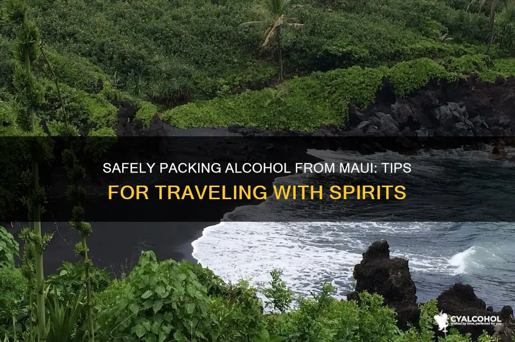 Safely Packing Alcohol From Maui: Tips For Traveling With Spirits ...