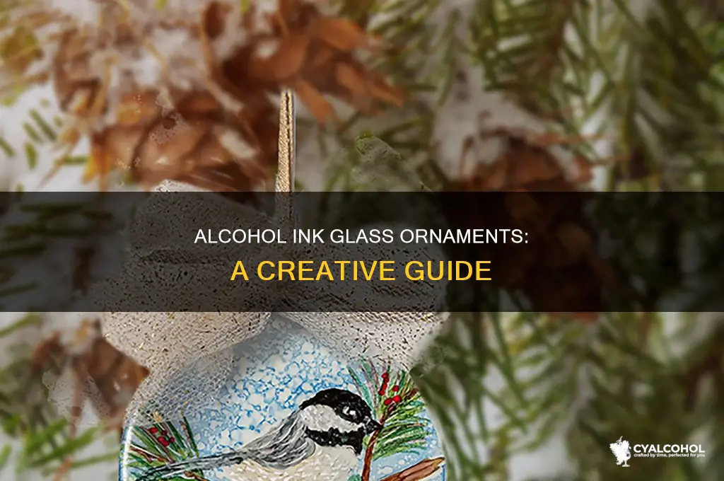 Alcohol Ink Glass Ornaments: A Creative Guide | CyAlcohol