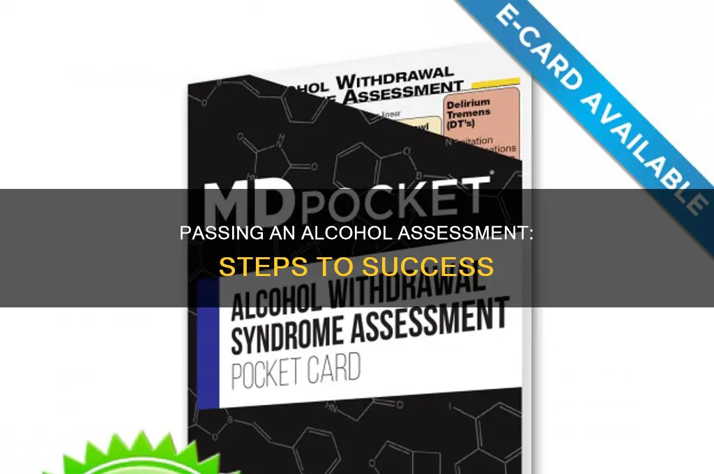 Passing An Alcohol Assessment: Steps To Success | CyAlcohol