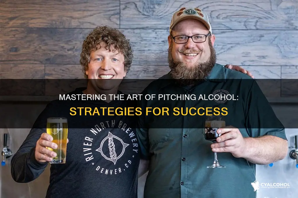 Mastering The Art Of Pitching Alcohol: Strategies For Success | CyAlcohol