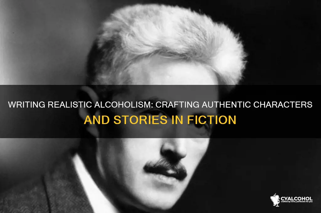 Writing Realistic Alcoholism: Crafting Authentic Characters And Stories ...