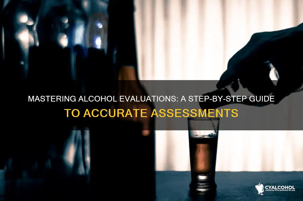 Mastering Alcohol Evaluations: A Step-By-Step Guide To Accurate ...