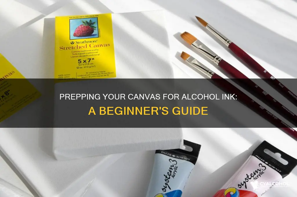 Prepping Your Canvas For Alcohol Ink: A Beginner's Guide | CyAlcohol