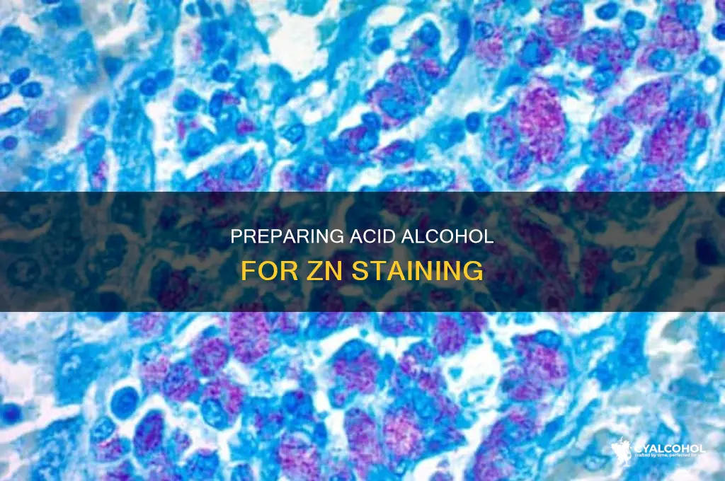 Preparing Acid Alcohol For Zn Staining | CyAlcohol