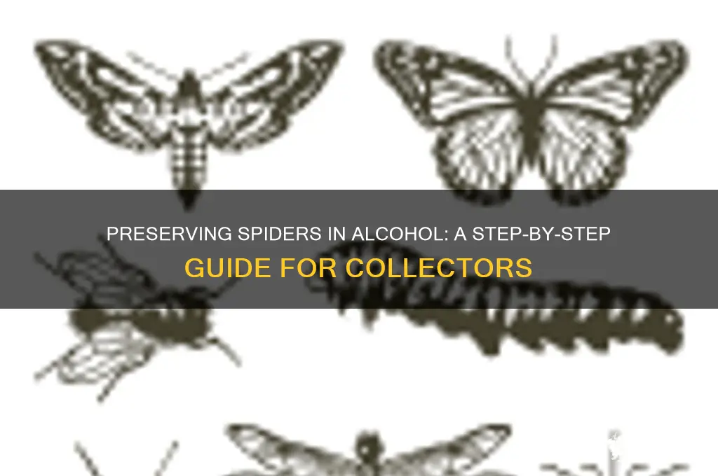 Preserving Spiders In Alcohol: A Step-By-Step Guide For Collectors ...