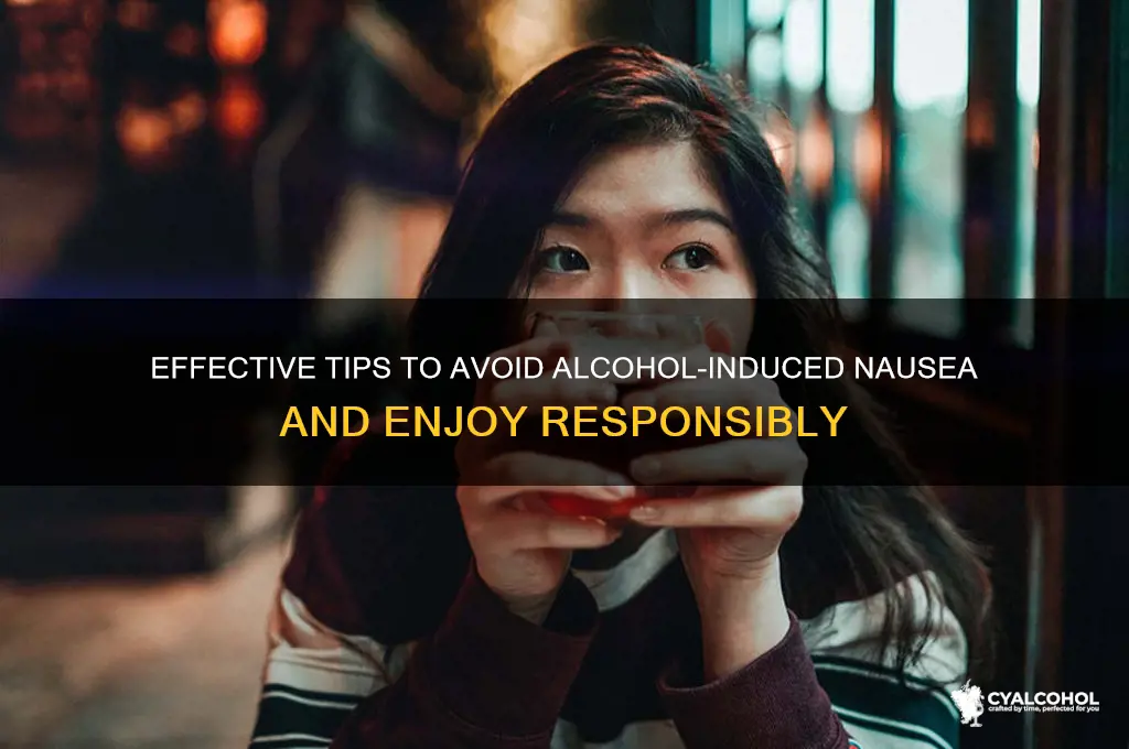 Effective Tips To Avoid Alcohol-Induced Nausea And Enjoy Responsibly ...
